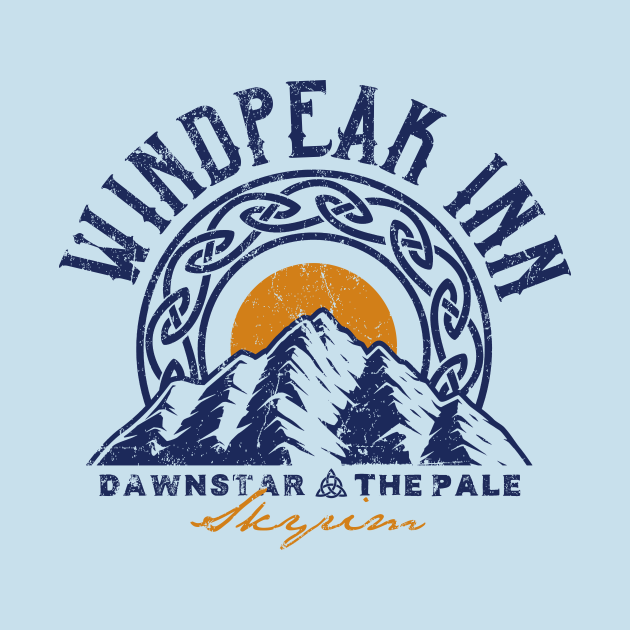 Windpeak Inn - Skyrim - T-Shirt | TeePublic
