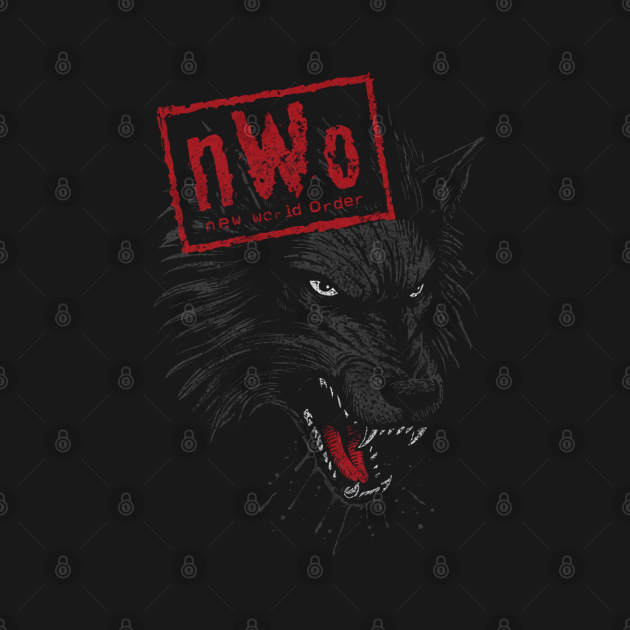 nWo Wolf Logo - Nwo Wolfpac - T-Shirt | TeePublic