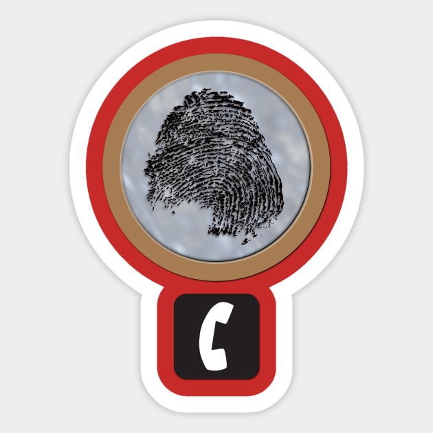 Panic Button - Help - Sticker | TeePublic