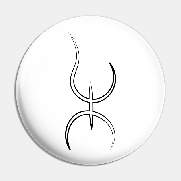 amazigh symbol - Amazigh - Pin | TeePublic