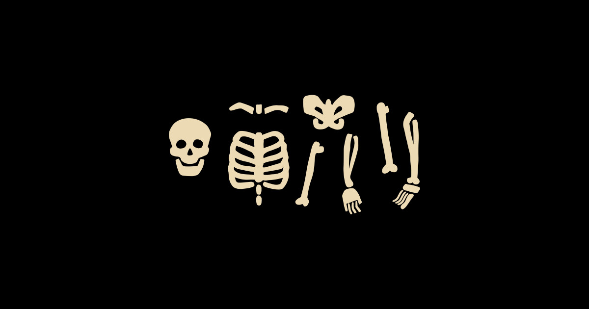 human skeleton - Human Skeleton - Sticker | TeePublic