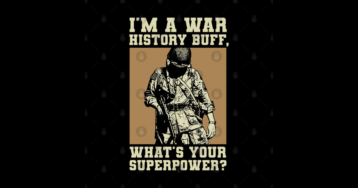 War History Buff - WW2 Enthusiast - Ww2 - Sticker | TeePublic