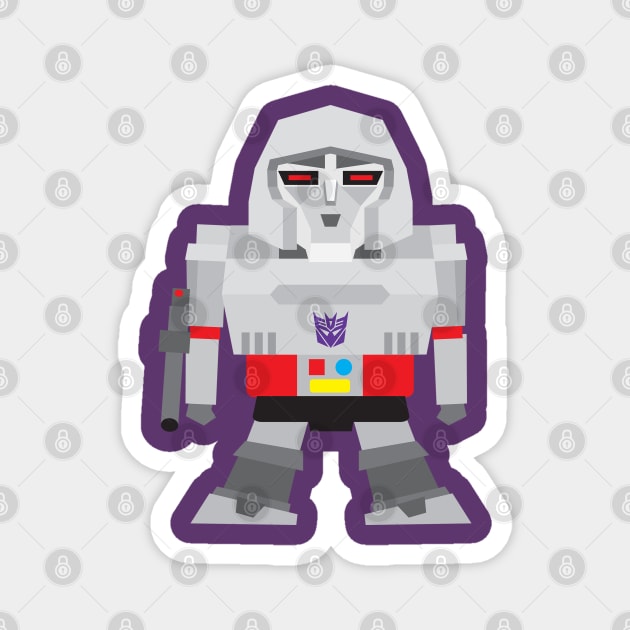 Transformers Megatron Chibi - Transformers Megatron - Magnet | TeePublic