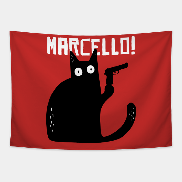 funny cat – Meowrio - mamma mia Marcello meme (red variant) - Italian ...