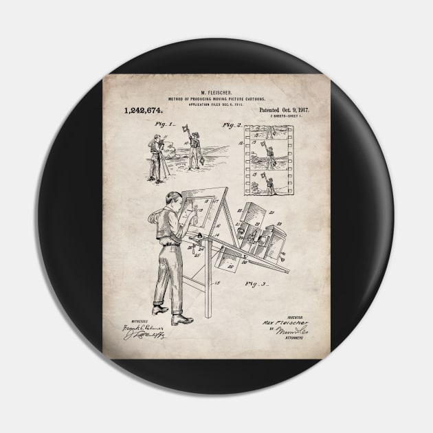 Animation Patent - Cartoonist Home Theater Art - Antique - Animation ...