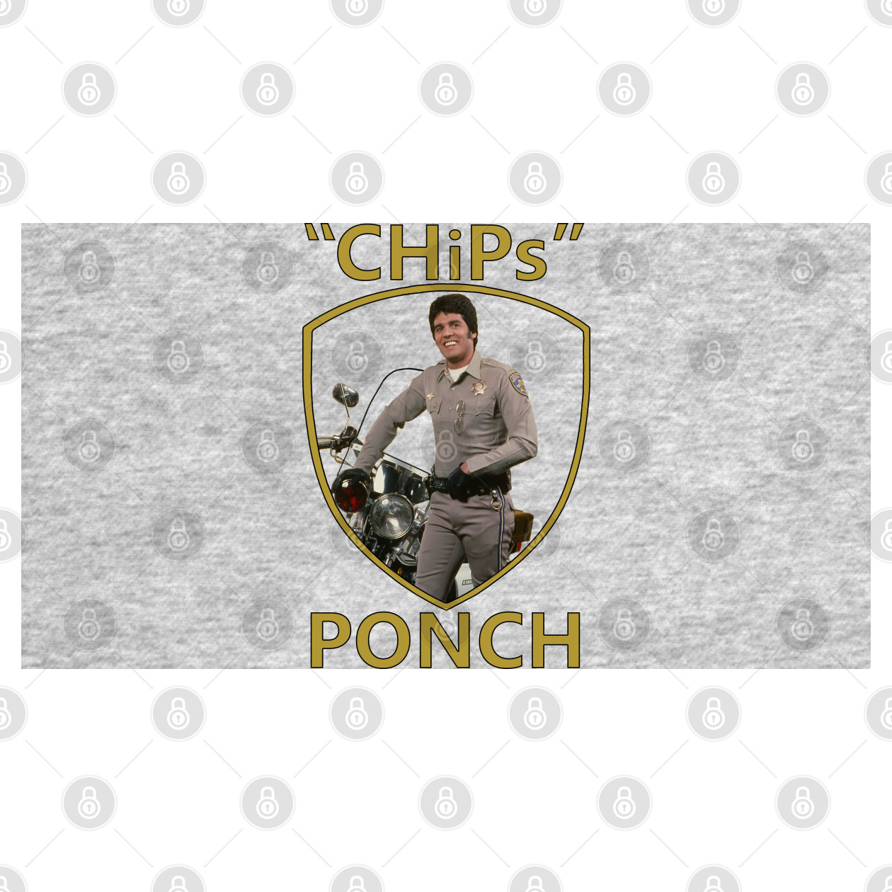 CHiPs - Ponch - Chips - T-Shirt | TeePublic