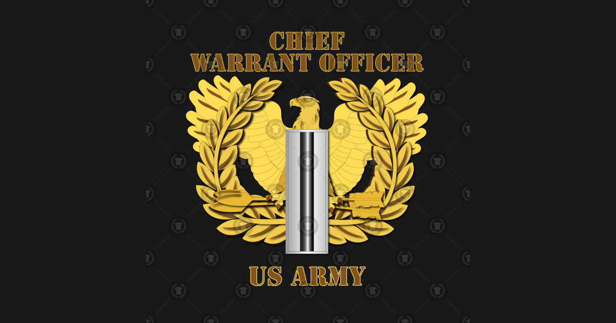 Emblem - Warrant Officer - CW5 - Veteran - Pin | TeePublic