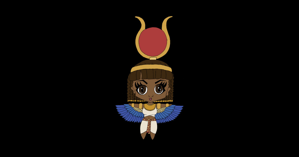 Ancient Egyptian Goddess Isis - Isis - Sticker | TeePublic