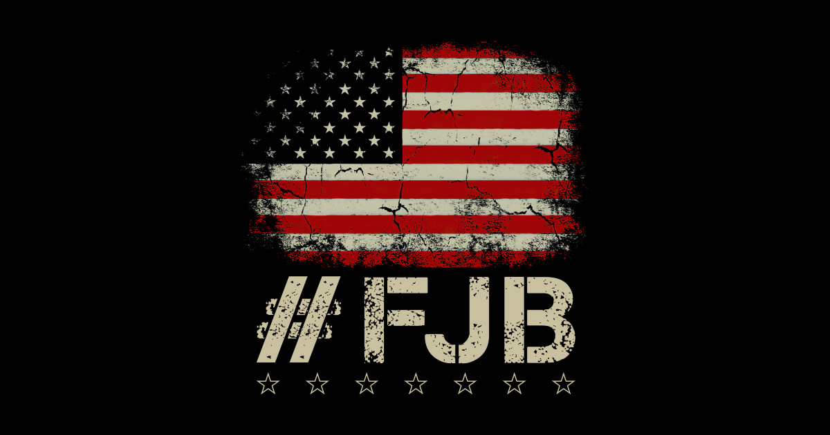 FJB Conservative American Flag - Fjb - Sticker | TeePublic