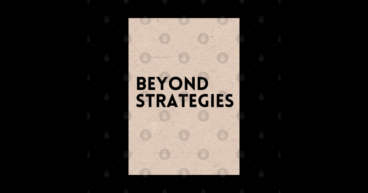 Beyond Strategies - Strategic - Sticker | TeePublic