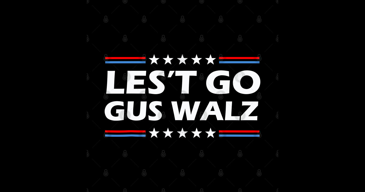 Lets-Go-Gus-Walz - Lets Go Gus Walz - Sticker | TeePublic