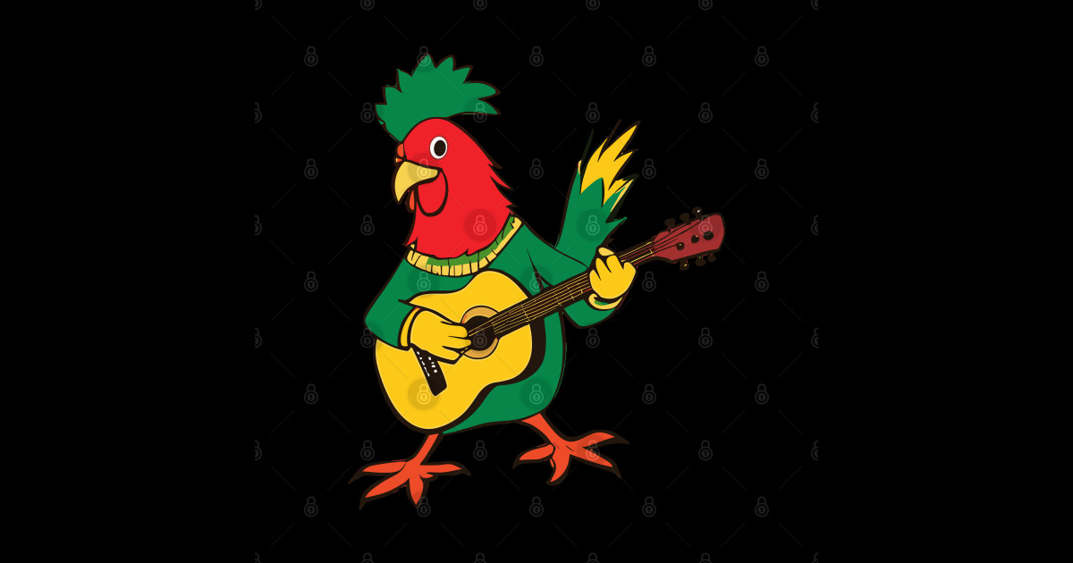 Rockin' Reggae Chicken Groove - Chicken Lover - Sticker | TeePublic