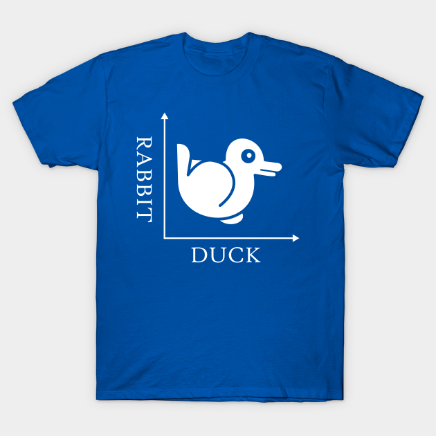 Duck Rabbit Illusion - Duck Rabbit Illusion - T-Shirt | TeePublic