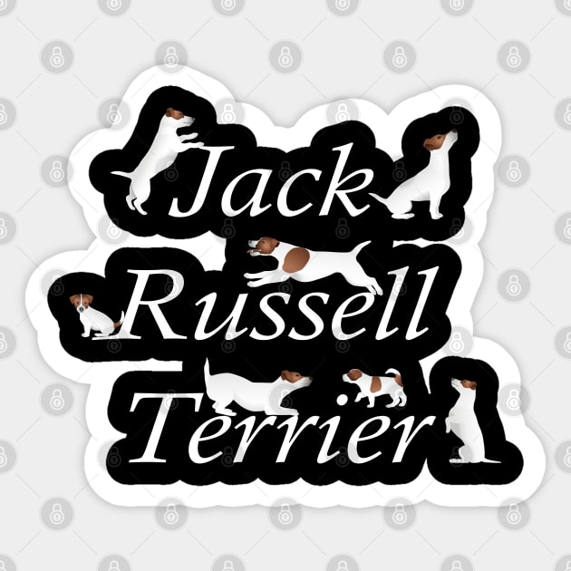 Jack Russell terrier - Dog - Sticker | TeePublic