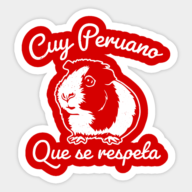 Cuy Peruano que se respeta - Cuy Peruano Que Se Respeta - Sticker ...
