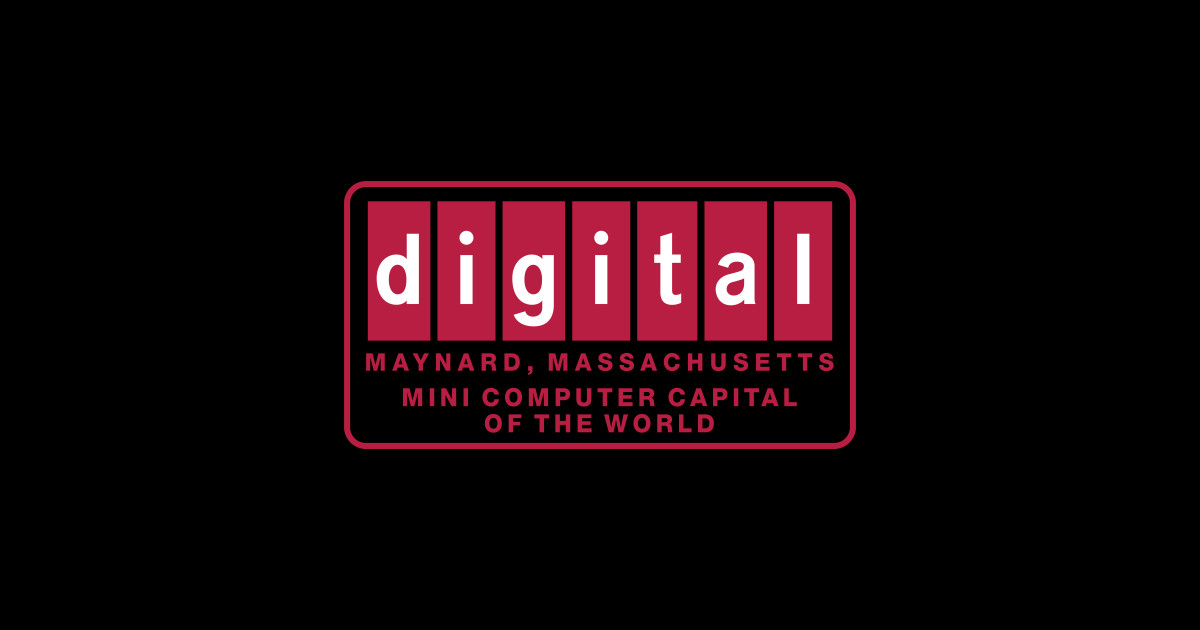 Digital Equipment Corporation - Retro Computing - Sticker | TeePublic