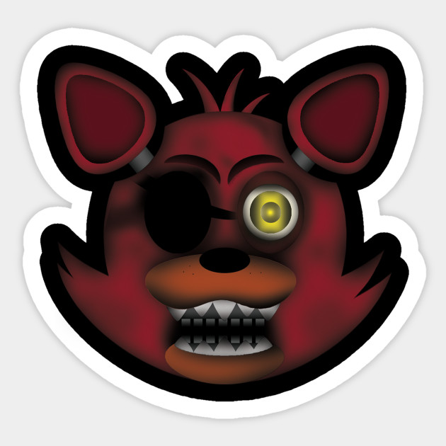 Old Foxy (Five Nights at Freddy's 2) - Gamer - Sticker | TeePublic