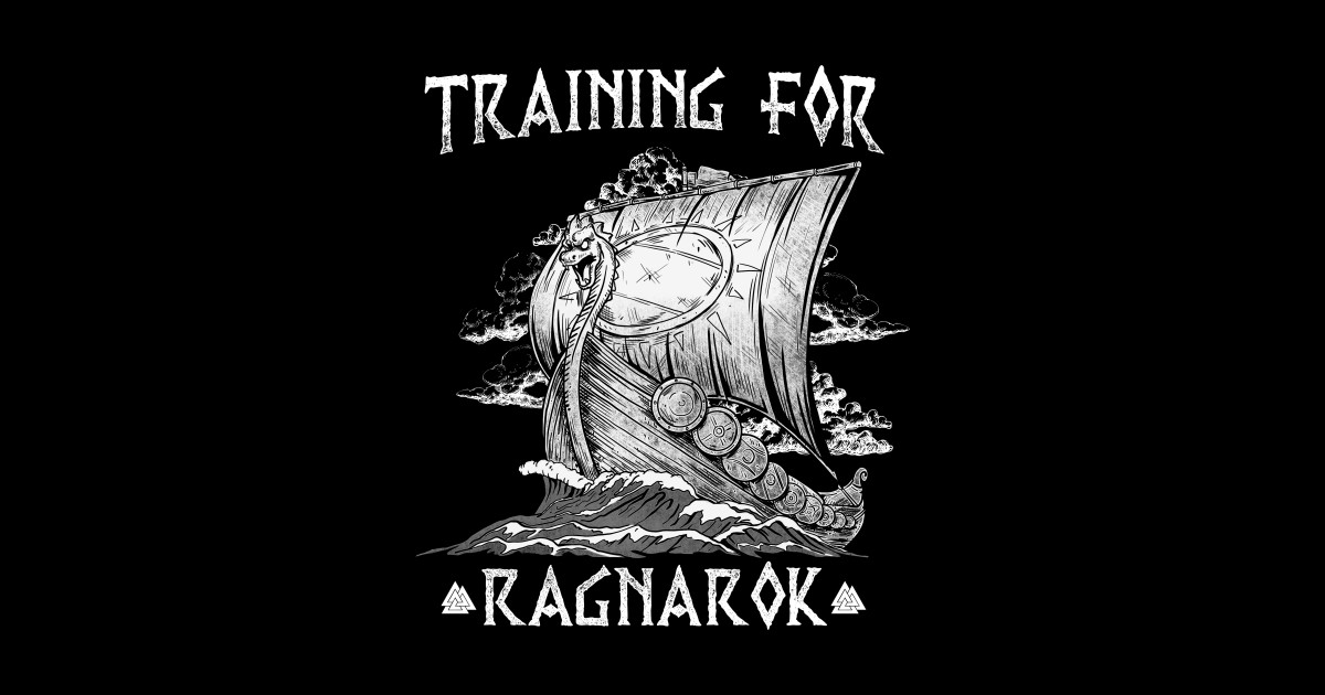 Training for Ragnarok - Gift - Sticker | TeePublic