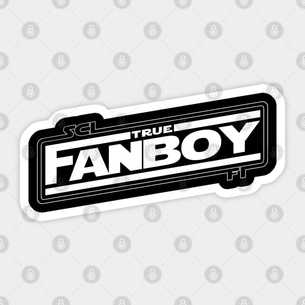 SCI-FI FANBOY - Science Fiction Sci Fi Space Fanboy - Sticker | TeePublic
