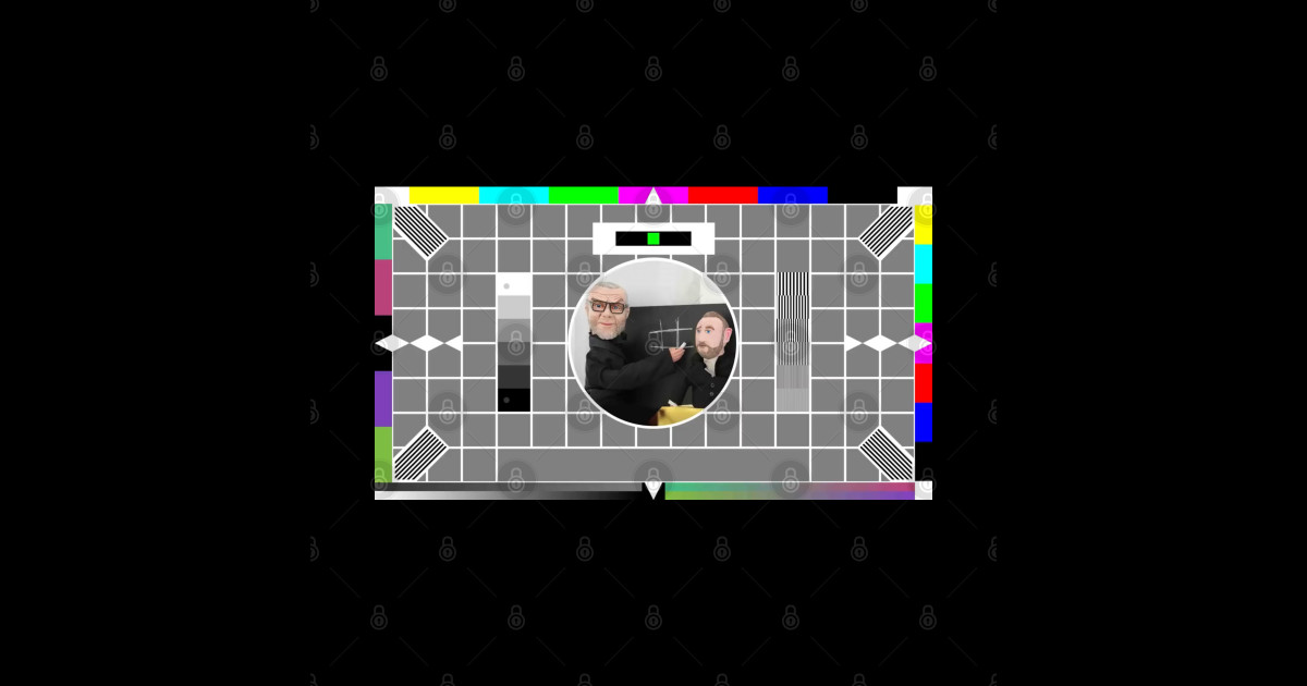 Test Card Taskmaster - Taskmaster - Sticker | TeePublic