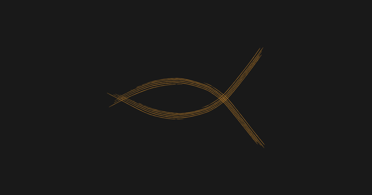 Ichthys Fish Christianity - Ichthys - T-Shirt | TeePublic