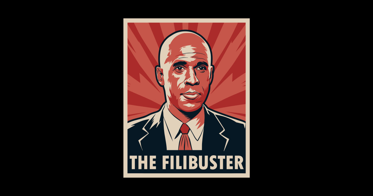 The Filibuster Cory Booker - Cory Booker - Sticker | TeePublic