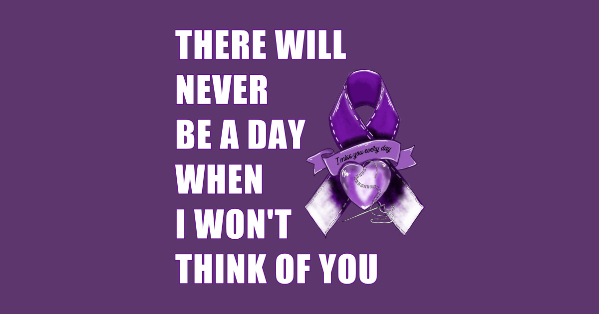 Overdose Awareness Purple Ribbon - Overdose Awareness - Posters and Art ...