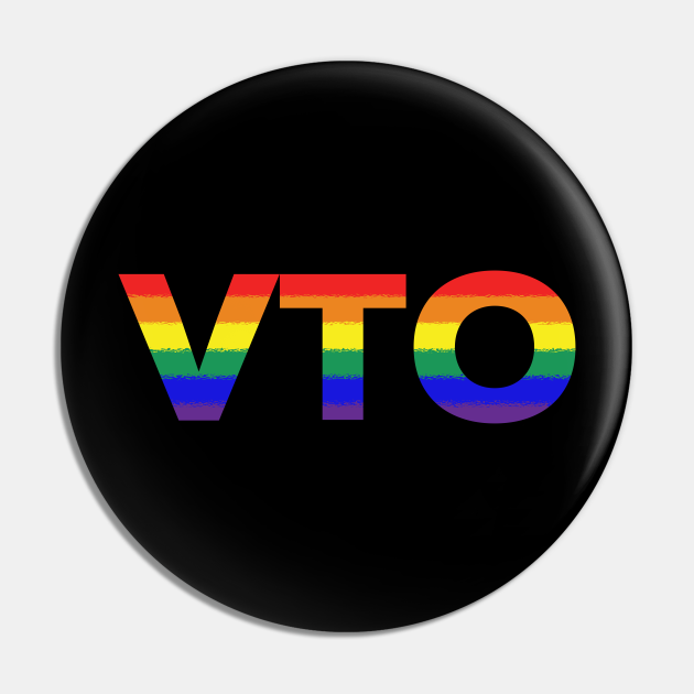 VTO LGBT Equality - Equality - Pin | TeePublic