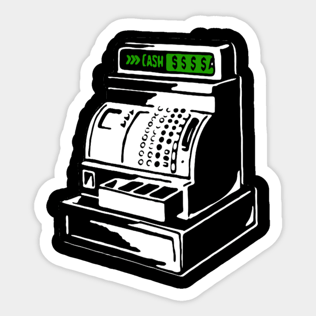 best mony cash - Band - Sticker | TeePublic