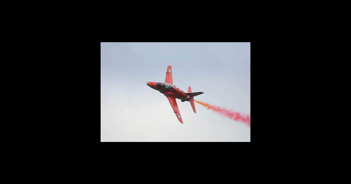 The Red Arrows - Hawk T1 - Sticker | TeePublic