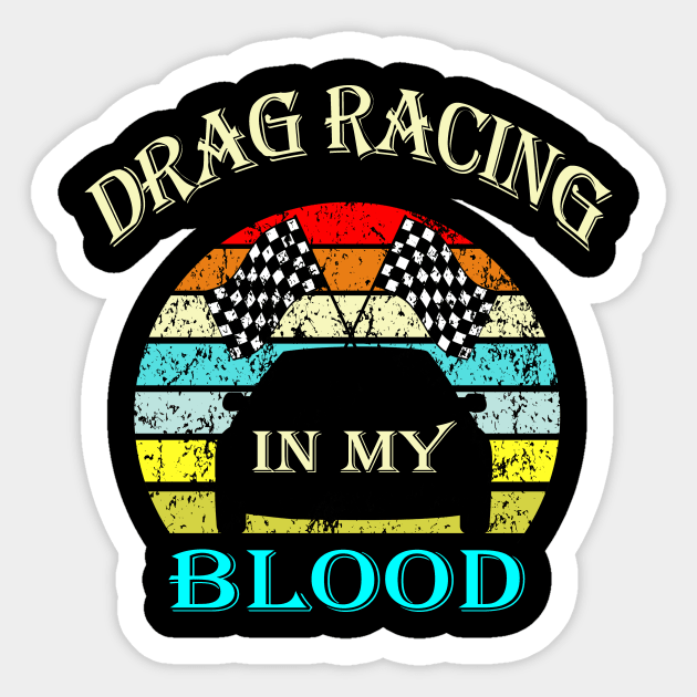 drag racing - Drag Racing - Sticker | TeePublic