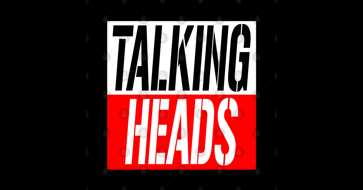 Talking Heads - Talking Heads - Sticker | TeePublic