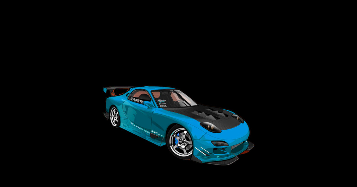 Rotary RX7 FD - Rx7 - Sticker | TeePublic