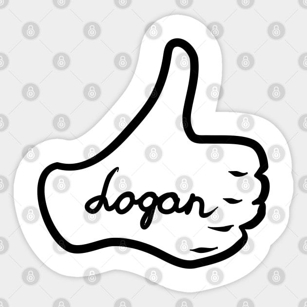 Men name Logan - Logan - Sticker | TeePublic