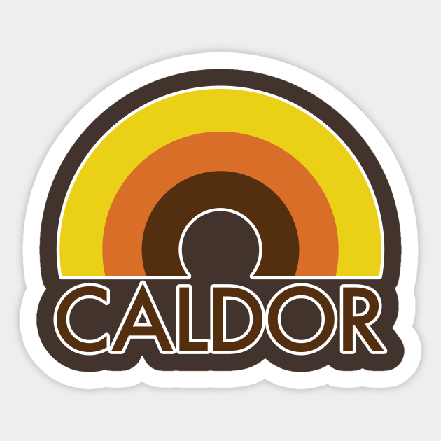 Caldor logo - Caldor - Sticker | TeePublic