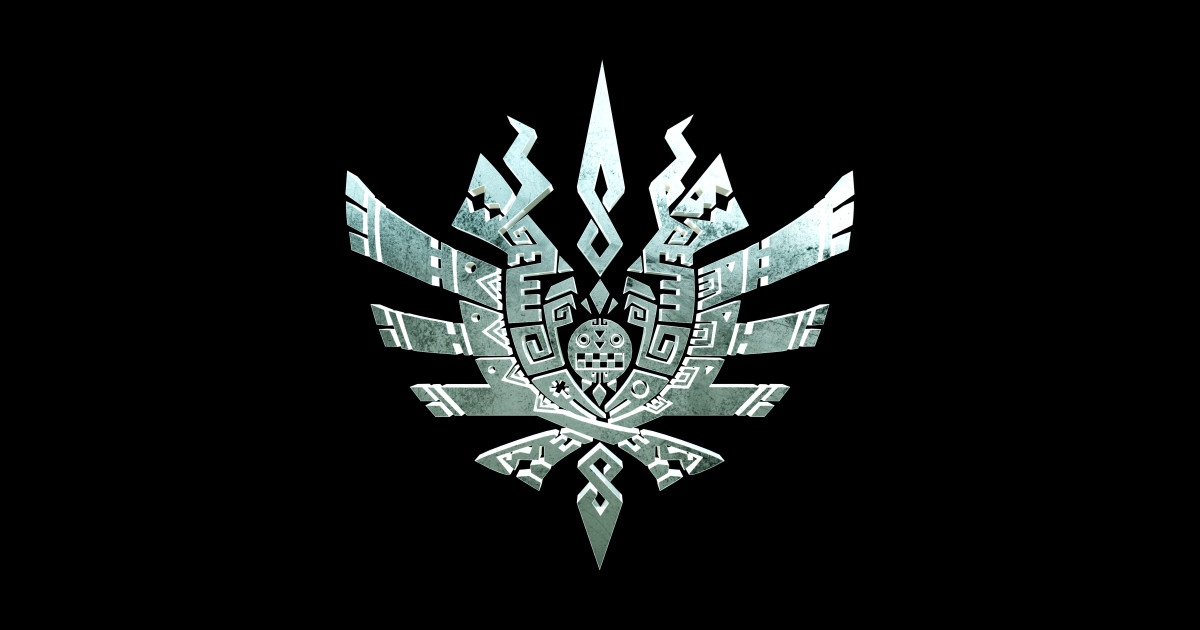Monster Hunter symbol - Monster Hunter - Sticker | TeePublic