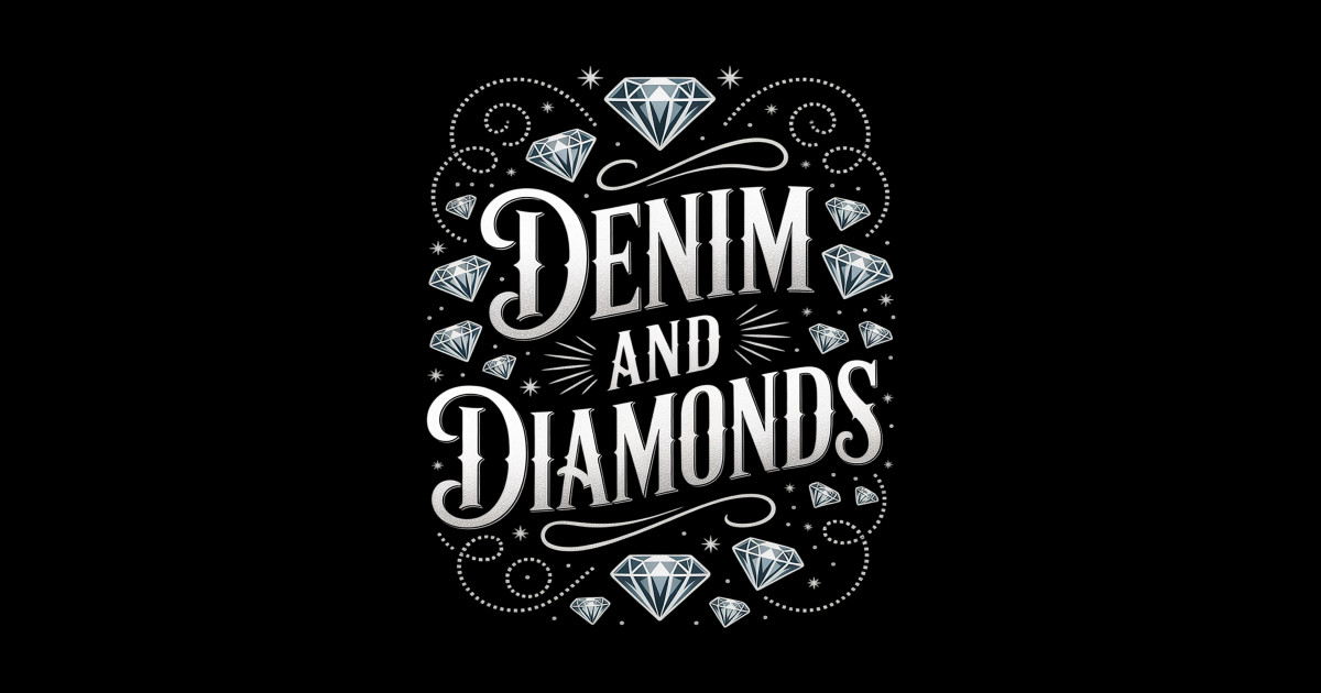 Denim and Diamonds Cowgirl Glam Western Rodeo Party - Denim And ...