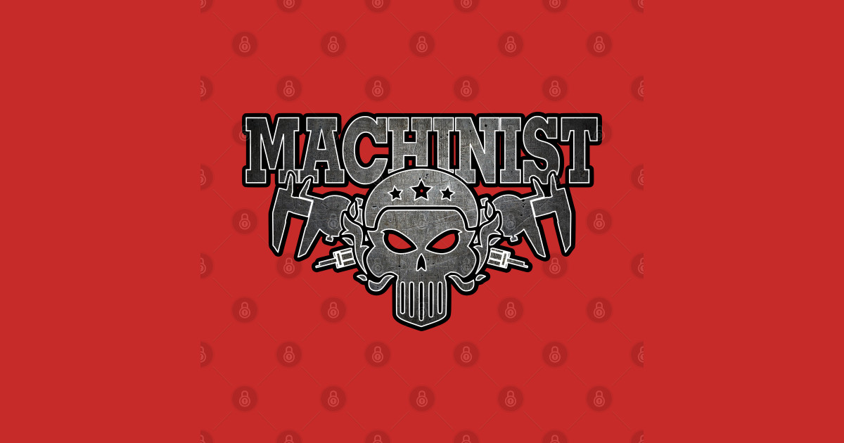 Machinist - Machinist - Sticker | TeePublic