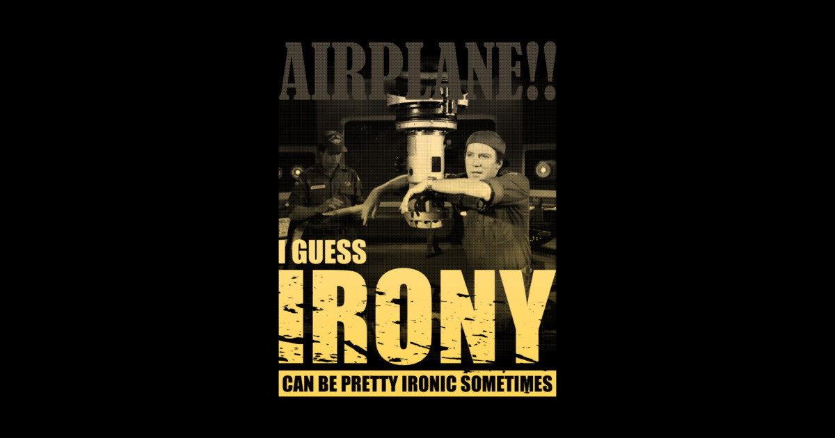 Irony Can Be Pretty Ironic Sometimes - William Shatner - Sticker ...