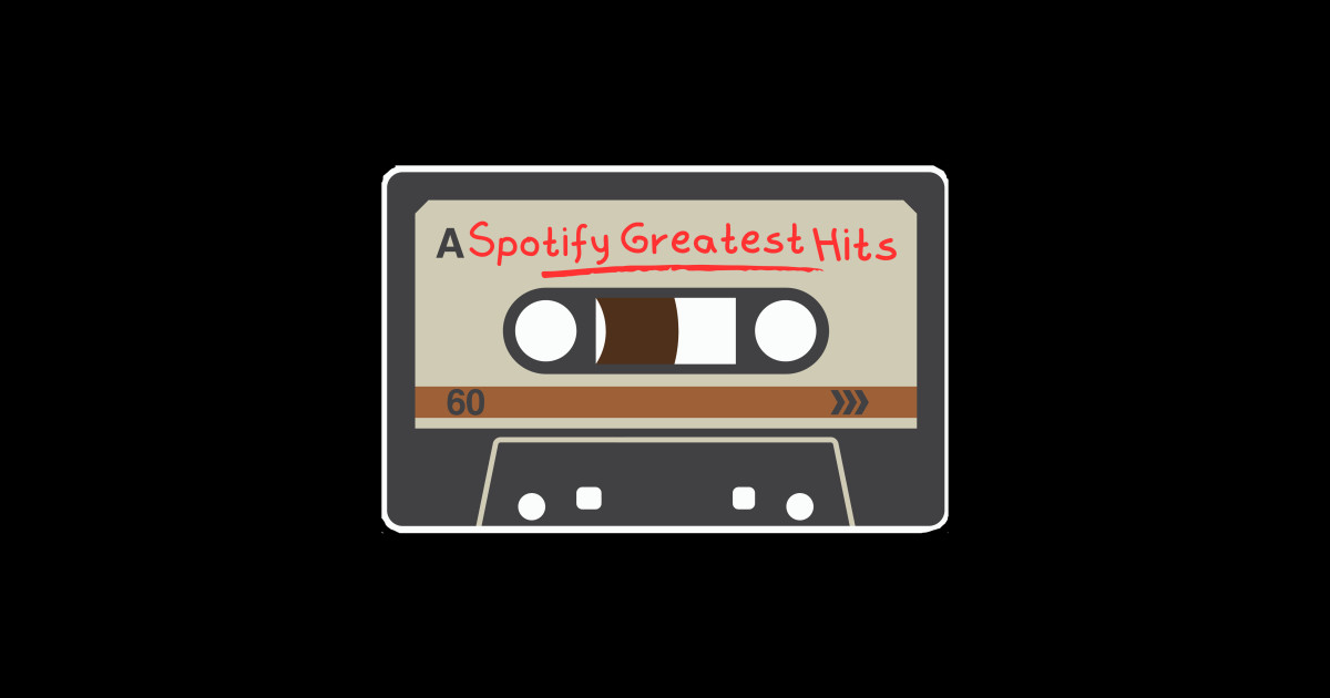 Greatest Hits - Retro Music - Sticker | TeePublic