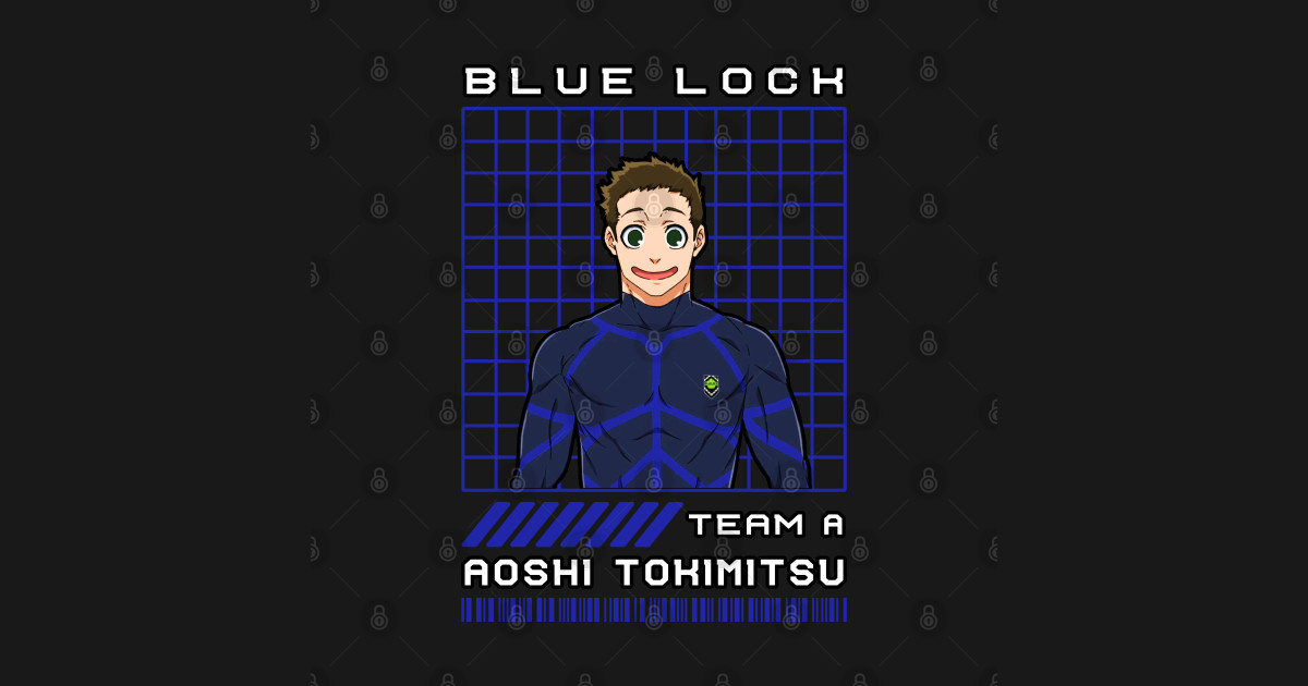 AOSHI TOKIMITSU - TEAM A - Blue Lock - T-Shirt | TeePublic