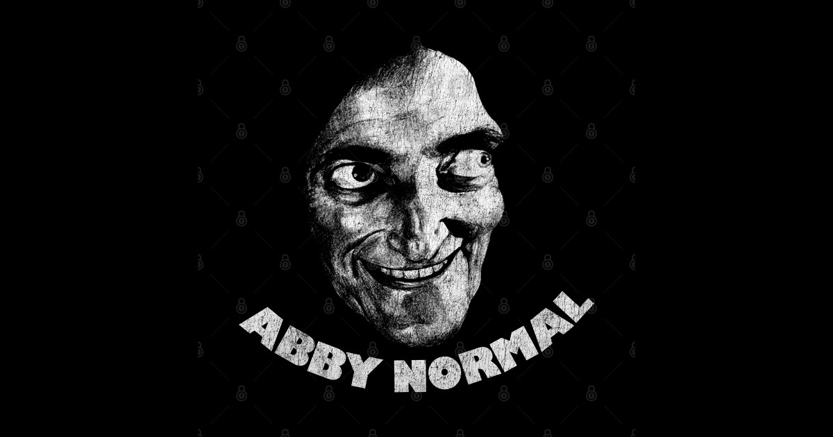 Abby Normal Retro - Abby Normal - Sticker | TeePublic