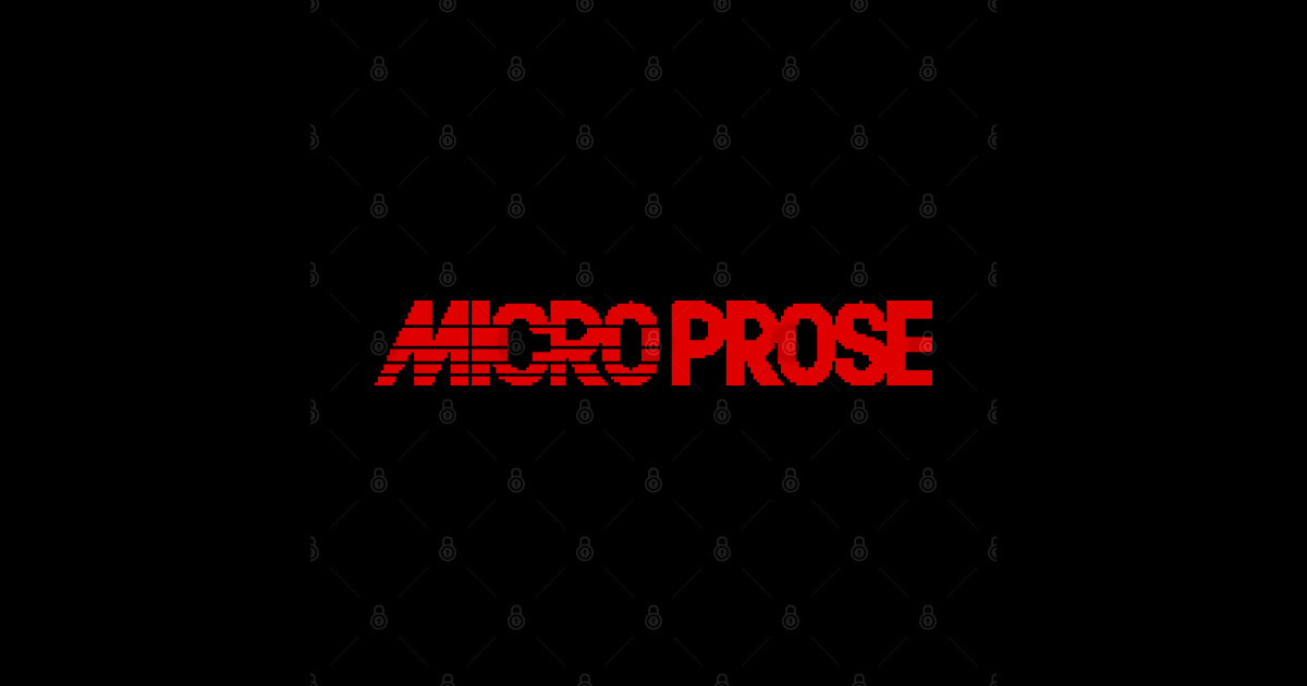 Retro Computer Games Microprose Logo Pixellated - Retro Computers ...