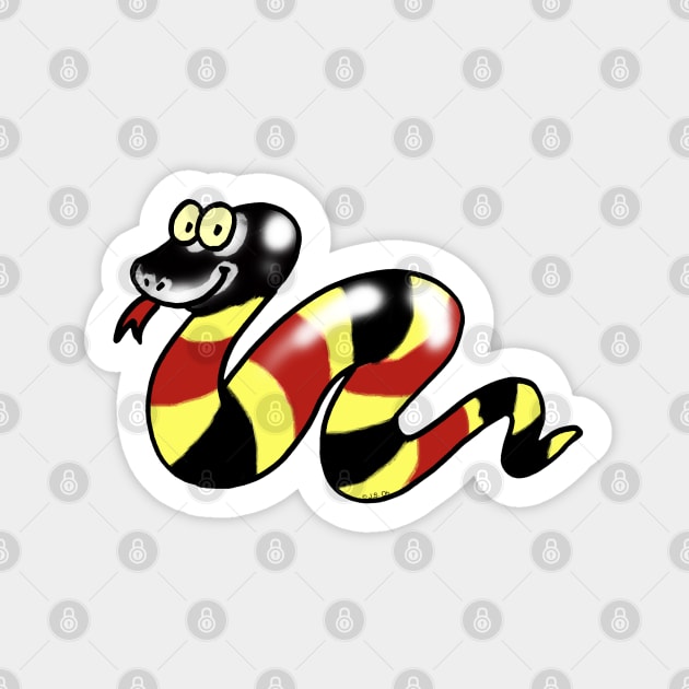funny snake cartoon - Snake - Sticker | TeePublic