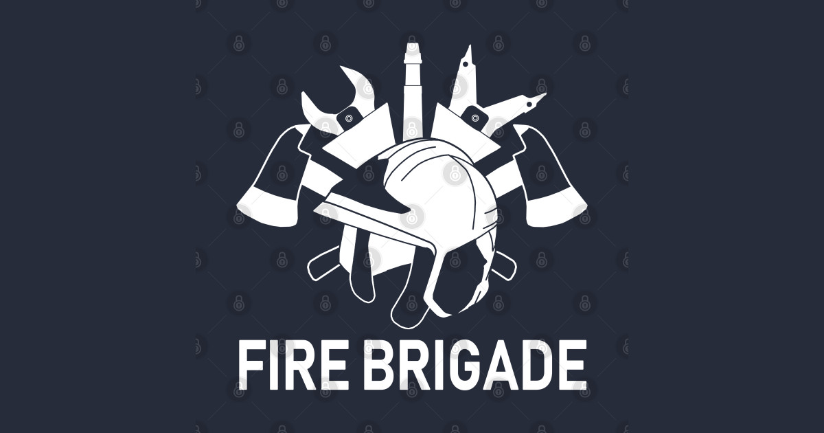 Fire Brigade - Universal modern logo/badge - Fire Brigade Logo - T ...