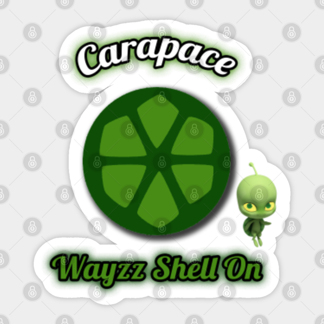 Wayzz Shell On - Miraculous Lady Bug - Sticker | TeePublic