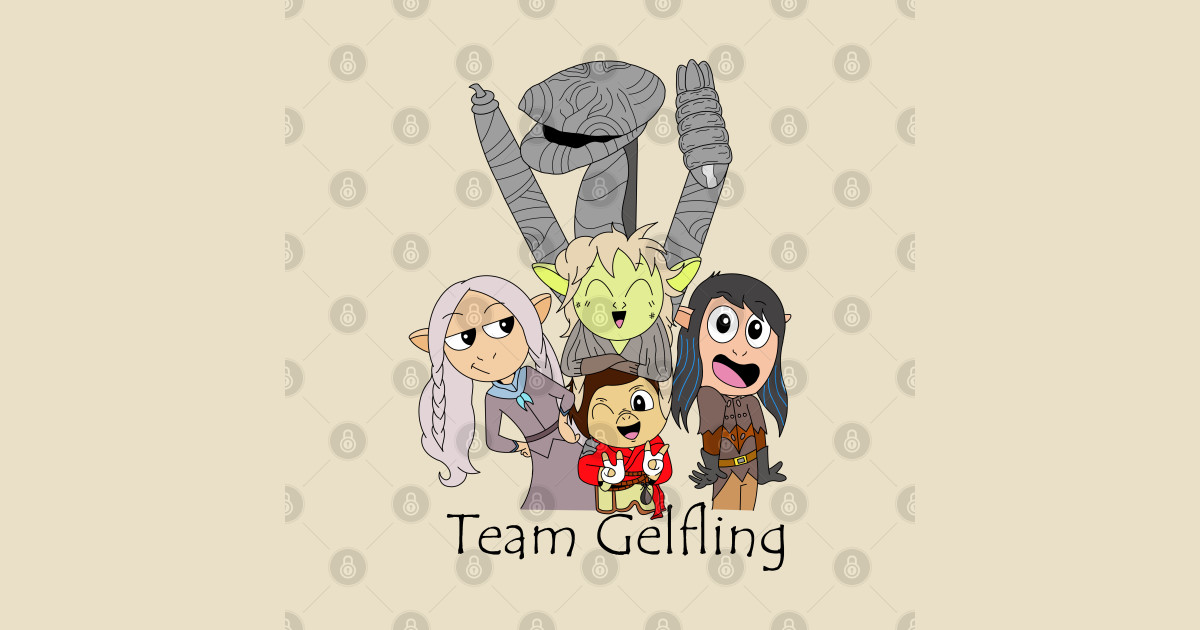 Team Gelfling - Dark Crystal Age Of Resistance - T-Shirt | TeePublic