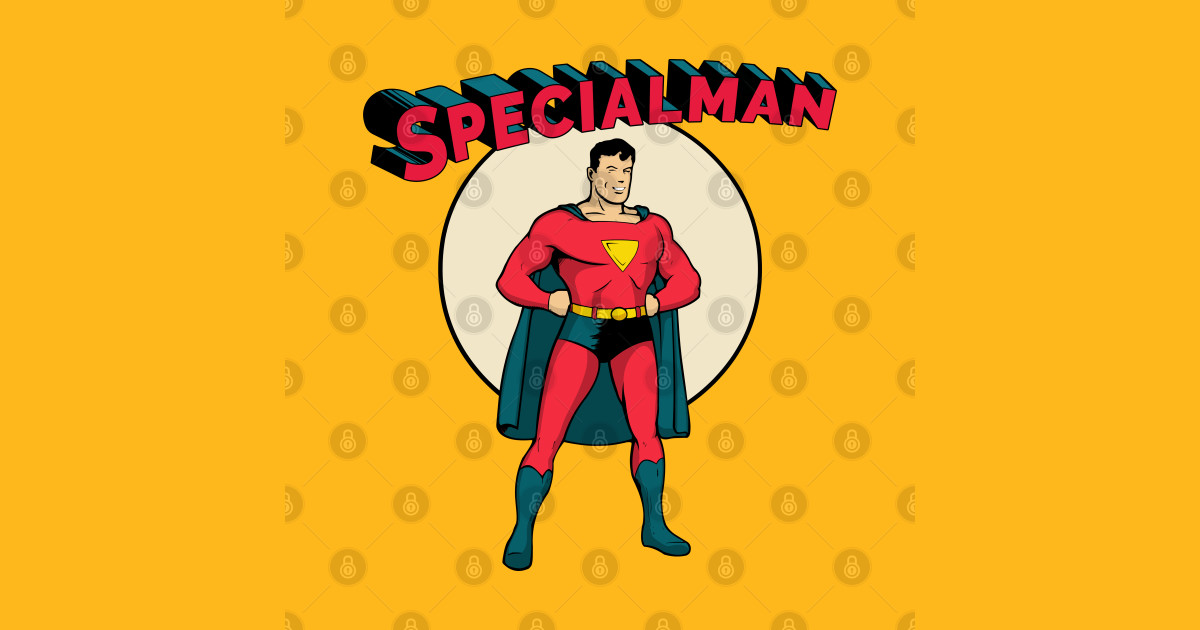 Special Man Hero - Bootleg Toys - T-Shirt | TeePublic