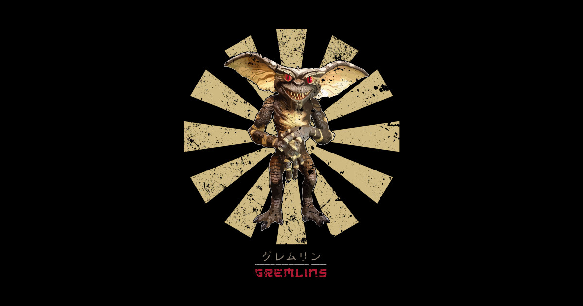Gremlins Retro Japanese - Gremlins - Sticker | TeePublic