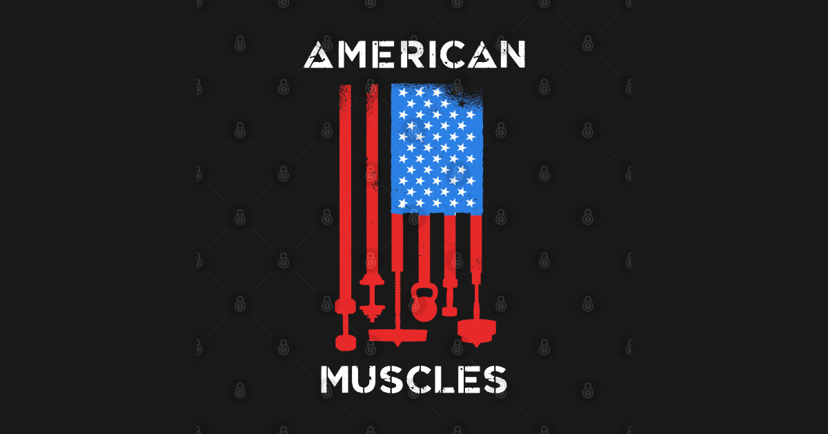 American Muscles - Workout Bodybuilder Gymrat Big Buff Bulking Hulk ...